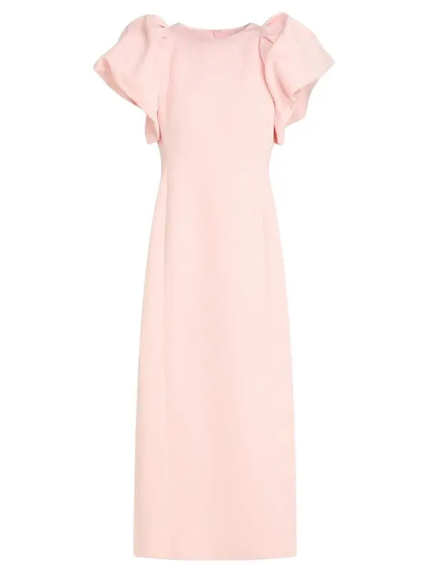 LEO LIN Lucinda Satin Maxi Dress - Pastel Pink