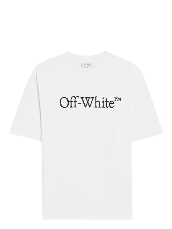 Off-White Printed Cottonjersey Tshirt - White