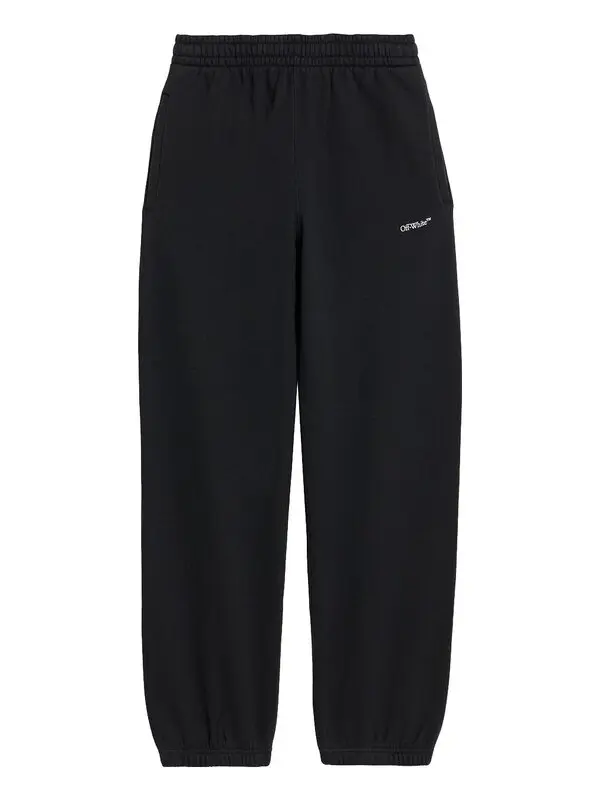 Off-White French Cottonterry Sweatpants - Black