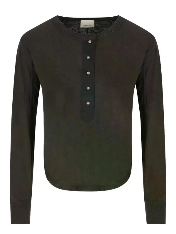 Isabel Marant Étoile Button-fastening Top - Brown