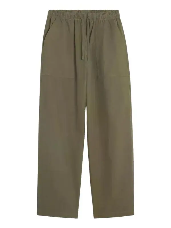 Maison Kitsuné Drawstring-waistband Trousers - Green