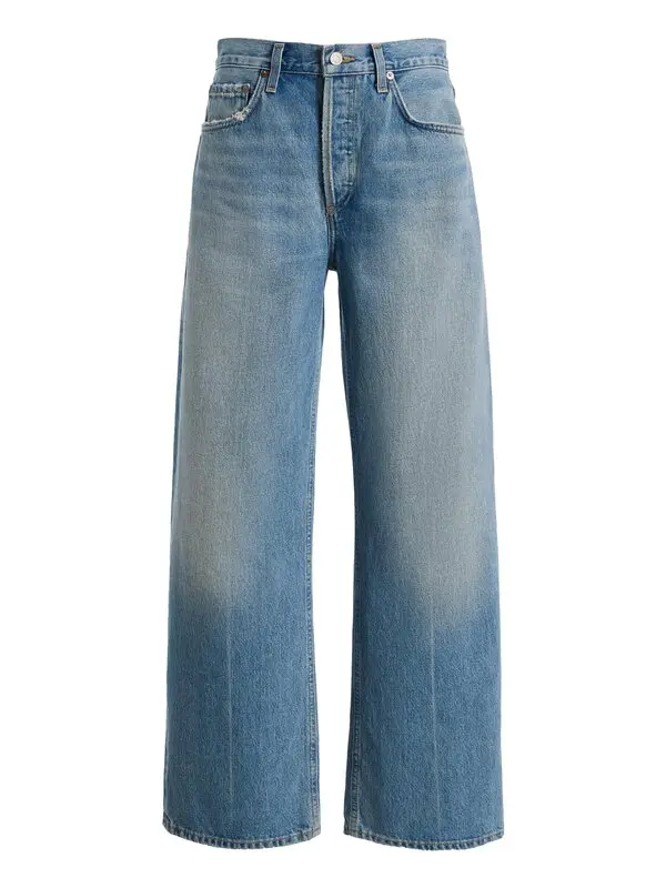 AGOLDE Arc Rigid Bow-leg Jeans - Medium Wash