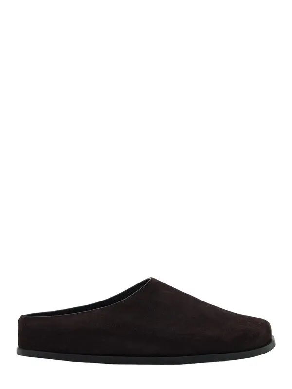 A.emery Lou Suede Clogs - Berry