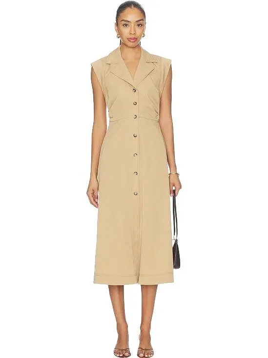 Veronica Beard Orla Dress - Tan