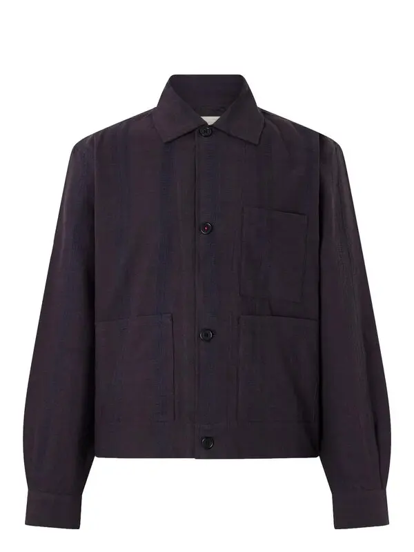 KARDO Bodhi Cotton-jacquard Jacket - Black