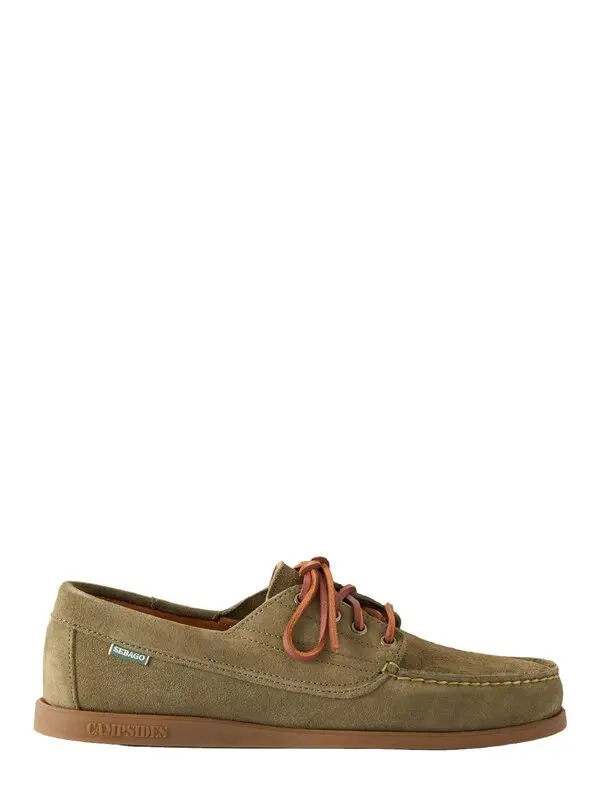 SEBAGO Askook Suede Boat Shoes - Green