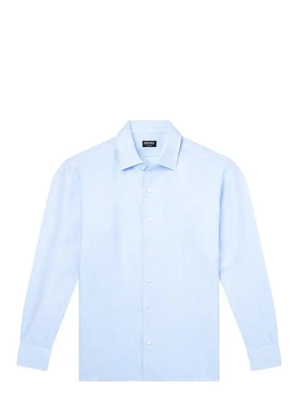 Zegna Linen Shirt - Blue