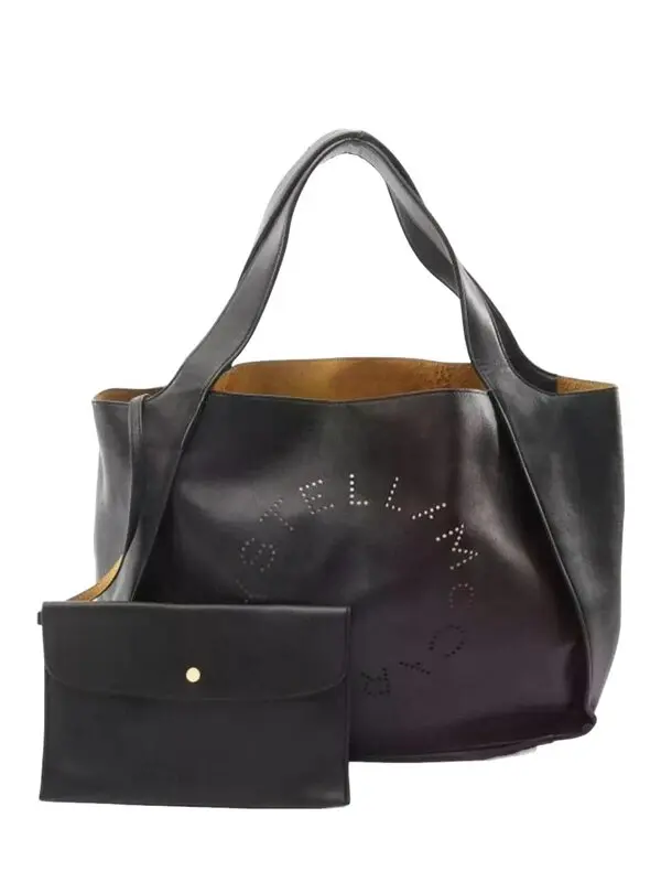 Stella McCartney 2000s Logo Tote Bag - Black