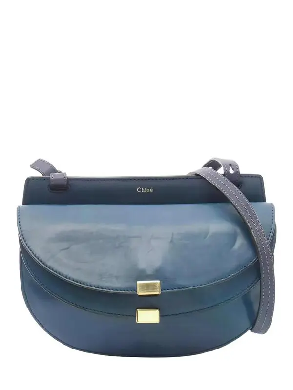 Chloé 2000s Georgia Shoulder Bag - Blue