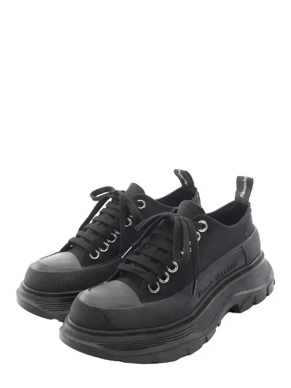 Alexander McQueen 2000s Tread Slick Sneakers - Black