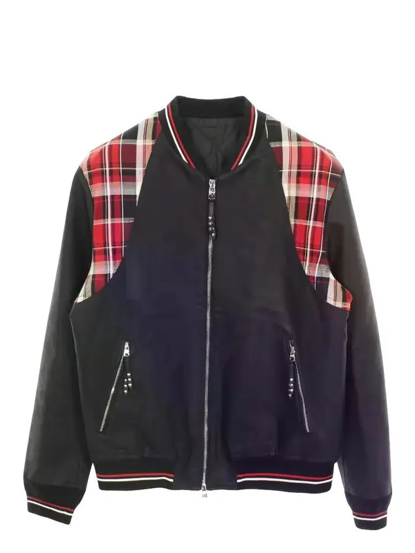 Alexander McQueen 2000s Cotton Bomber Jacket - Black