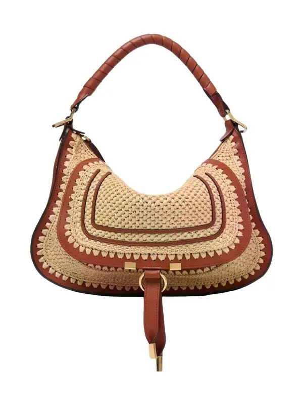 Chloé Marcie Shoulder Bag - Neutrals