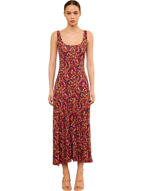 Ulla Johnson Yasna Sl Jersey Dress - Orchid