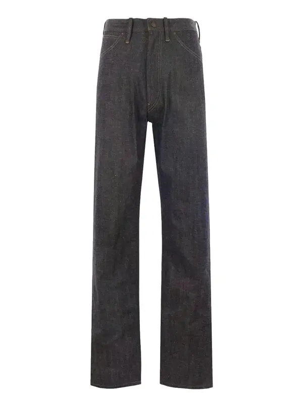 TAIGA TAKAHASHI Straight-leg Jeans - Blue