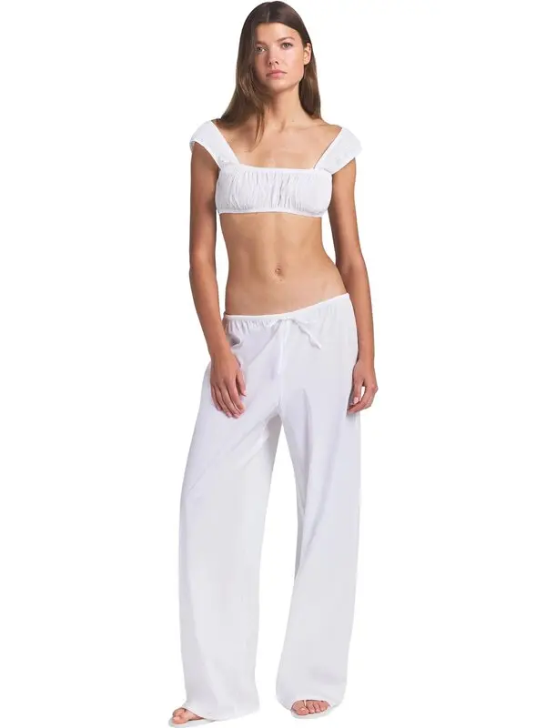 SKIMS Poplin Pant - Snow