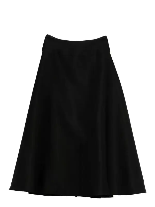 David Koma A-line Midi Skirt - Black