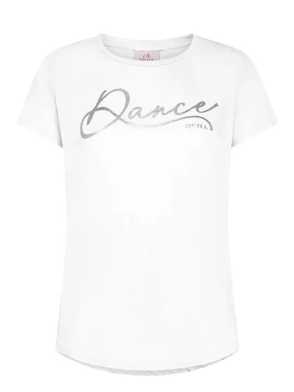 DEHA Logo-print Slub T-shirt - White