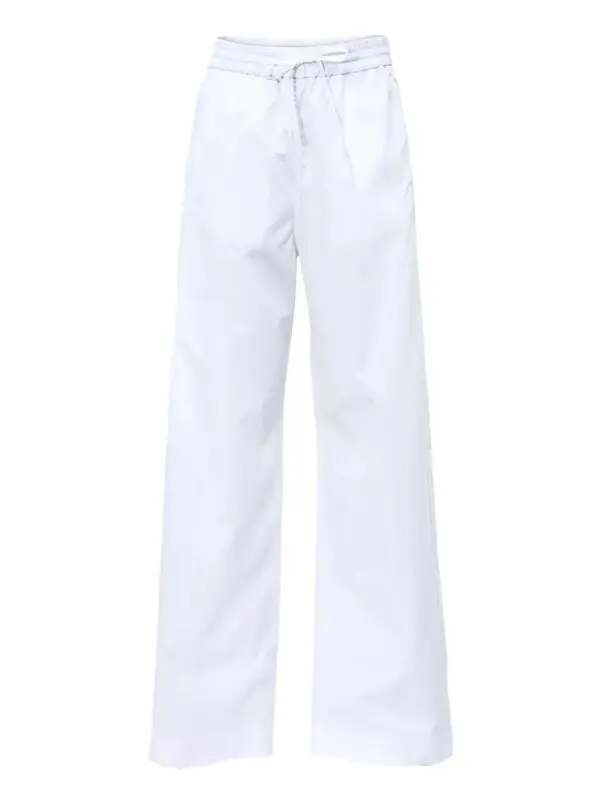 Iceberg Wide Leg Trousers - White