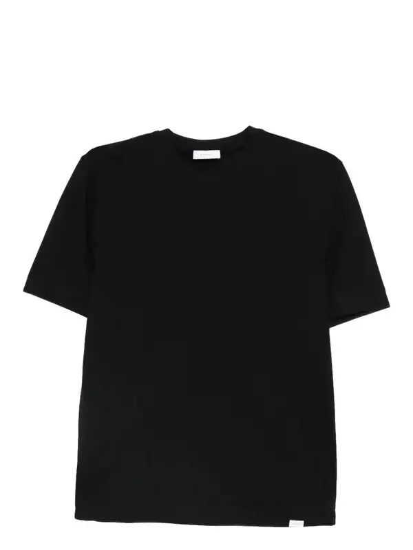 DIKTAT Seam-detail T-shirt - Black