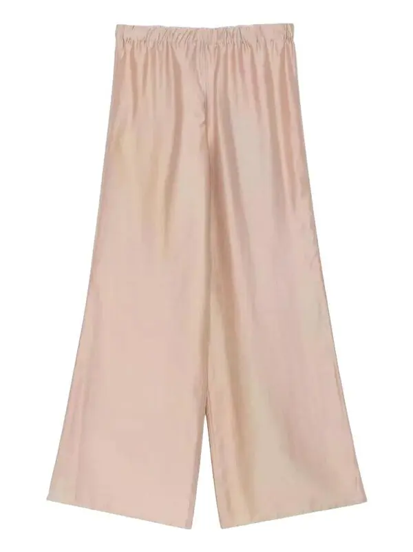 Seventy Elasticated Waistband Wide-leg Trousers - Neutrals