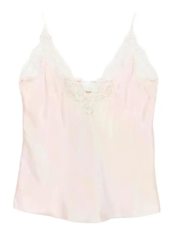FORTE_FORTE Lace-trimmed Camisole - Pink