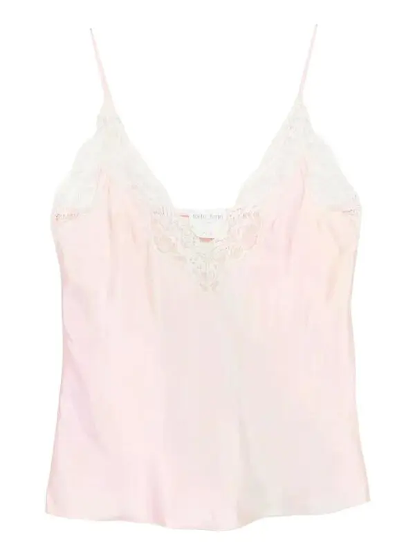 FORTE_FORTE Lace-trimmed Camisole - Pink