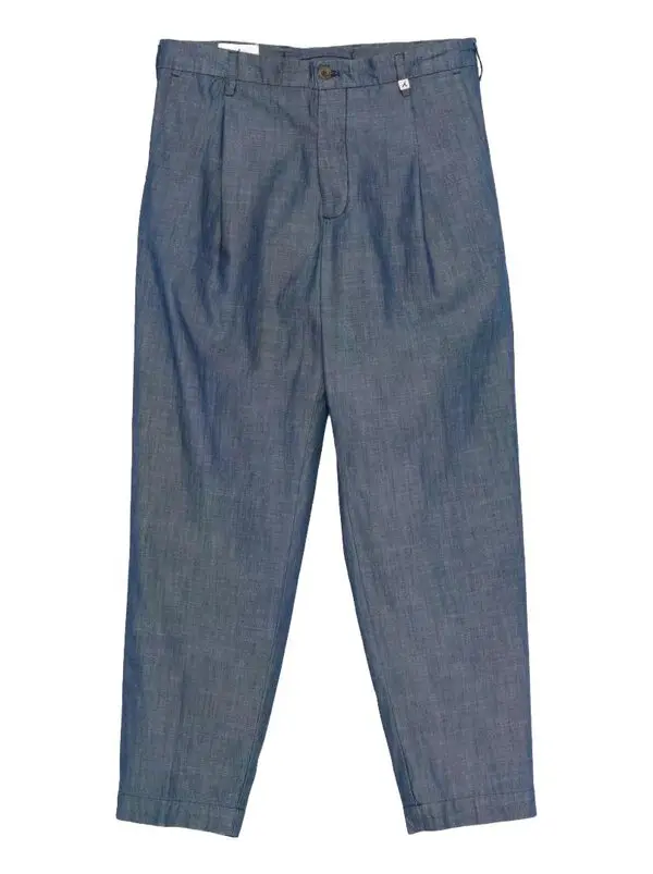 MYTHS Pleated Trousers - Blue
