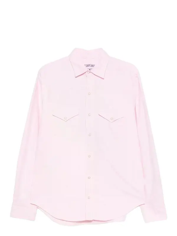 CHESAPEAKE'S Curved-hem Shirt - Pink