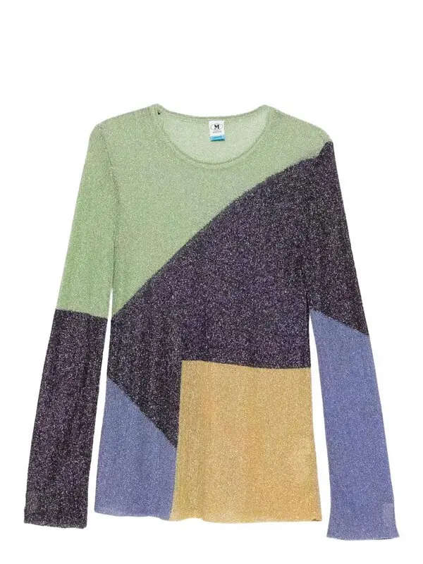 Missoni Colour-block Sweater - Purple
