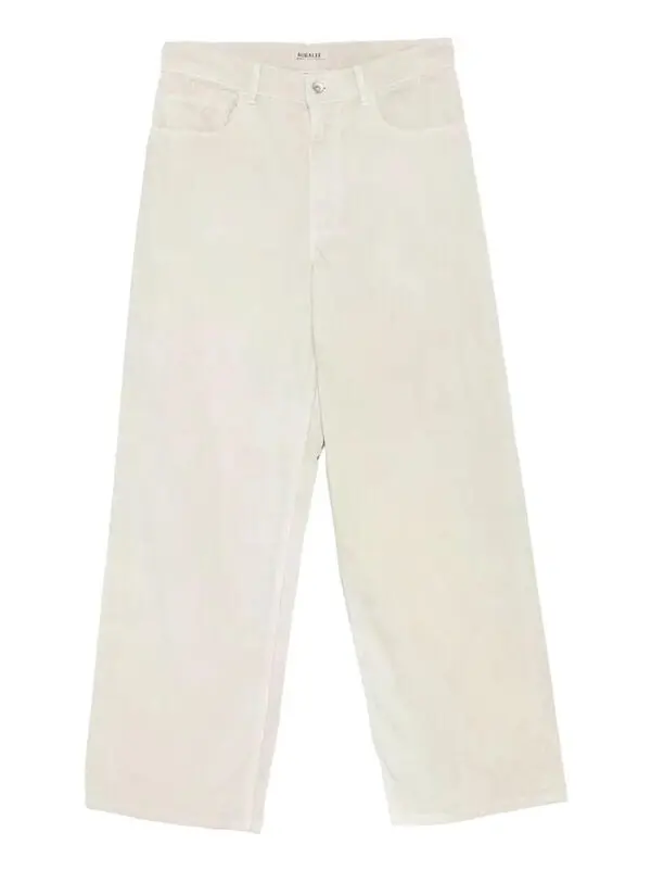 Auralee Corduroy Trousers - Neutrals