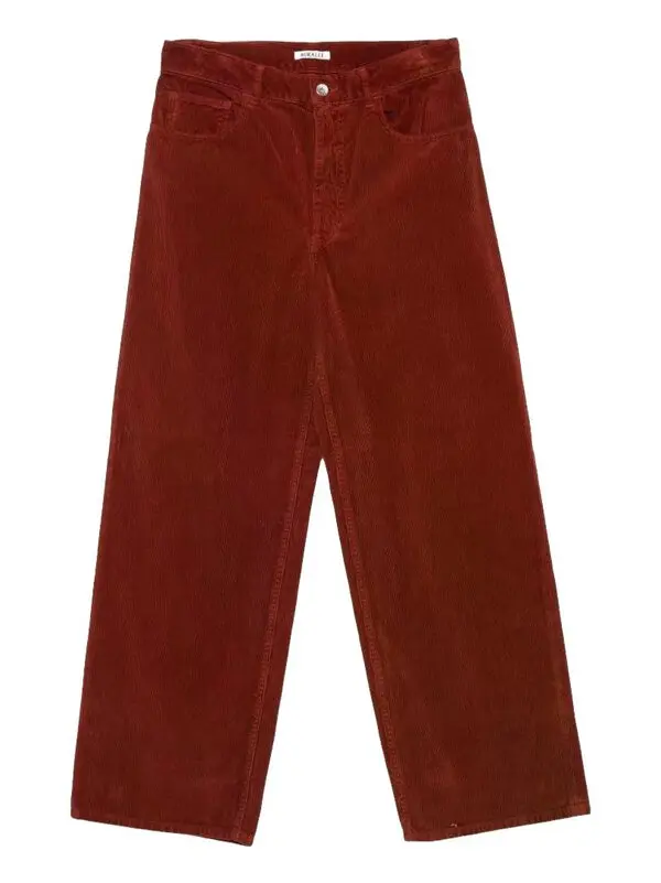 Auralee Corduroy Trousers - Brown