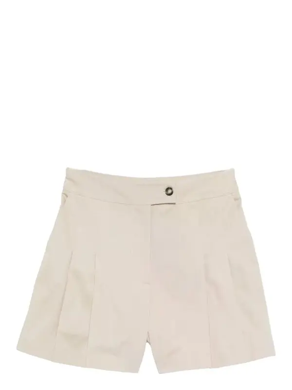 Fedeli Egon Pleated Shorts - Neutrals