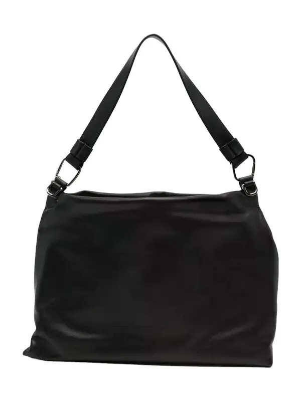 CROMIA Kai Grained Leather Shoulder Bag - Black