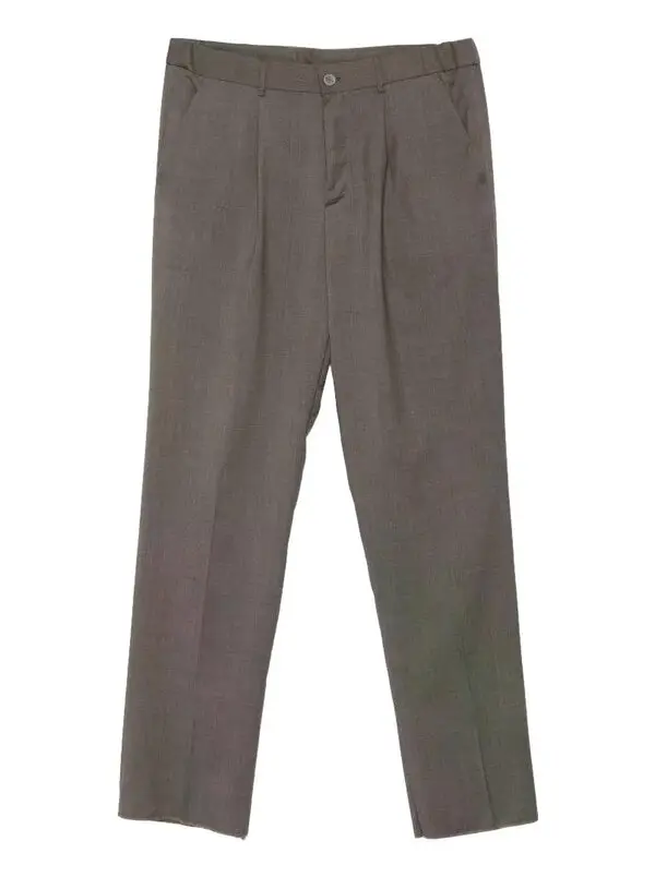 HEVO Torrecanne Pleated Trousers - Grey