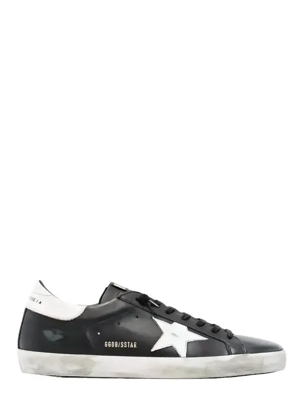 GOLDEN GOOSE Super-star Sneakers - Black