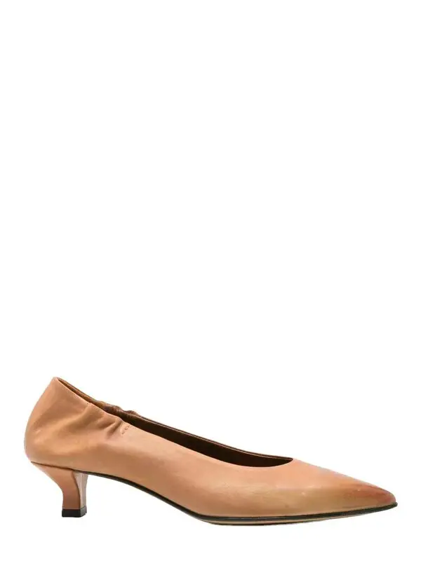POMME D´OR Pointed-toe Leather Pumps - Neutrals