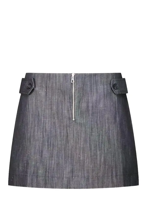 Paloma Wool Deuna Buttoned Skirt - Grey