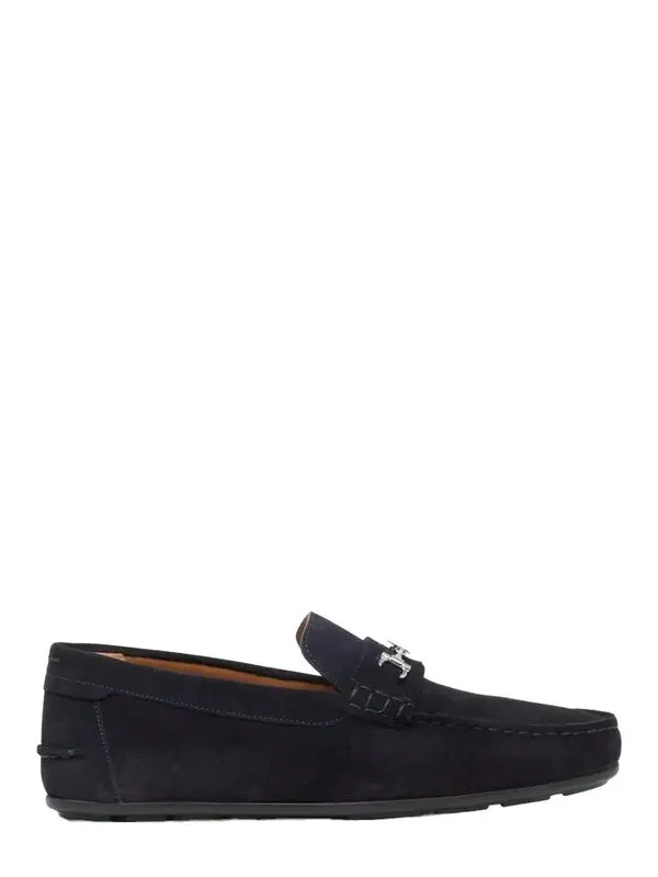 Bally Clay Driver Horsebit Loafers - Blue