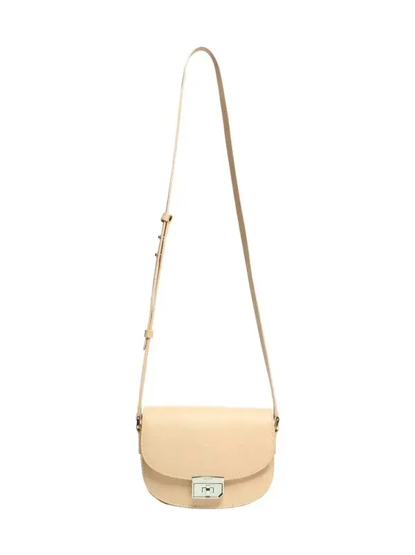 Bally Grained Leather Crossbody Bag - Neutrals