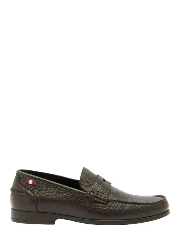 Bally Cronus Leather Loafers - Brown