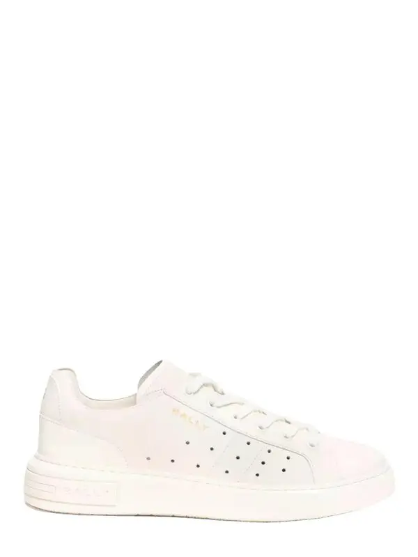 Bally Lift Leather Sneakers - White