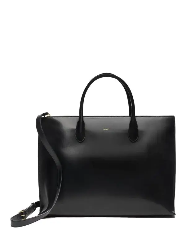 Bally Althea Leather Tote Bag - Black