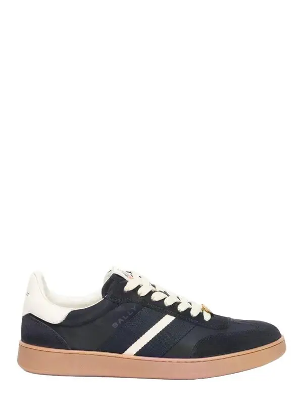 Bally Retro Crest Sneakers - Blue