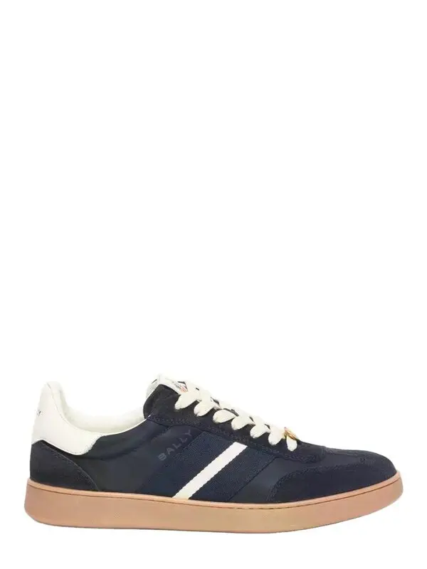 Bally Retro Crest Sneakers - Blue