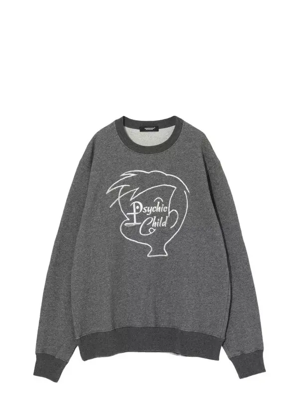 Undercover Embroidered-motif Sweatshirt - Grey