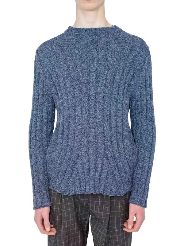 KIKO KOSTADINOV Kada Ribbed-knit Sweater - Blue