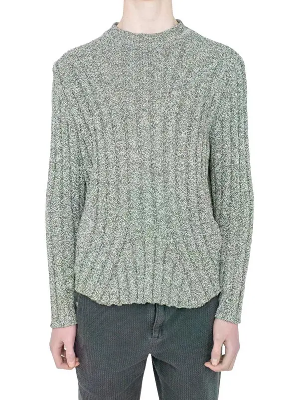 KIKO KOSTADINOV Ribbed-knit Sweater - Grey
