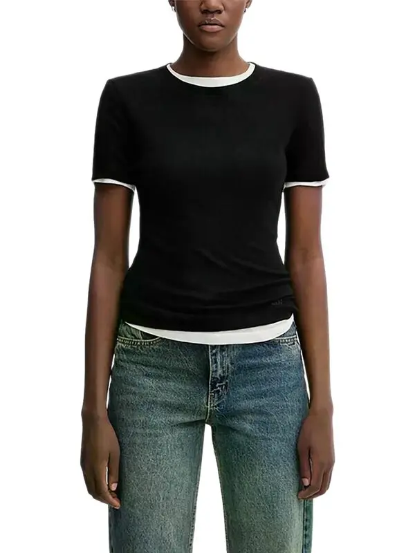 Miss Sixty Layered T-shirt - Black