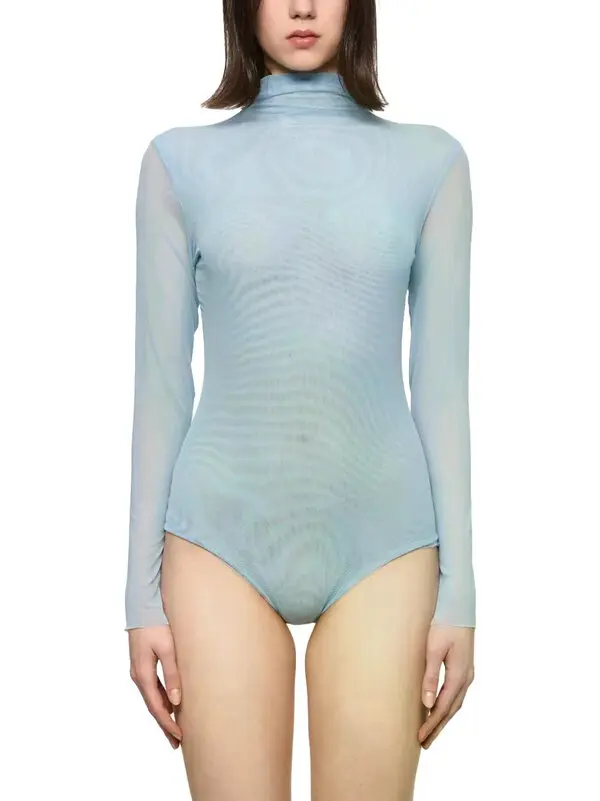 ATU BODY COUTURE High-neck Slim Fit Body - Blue