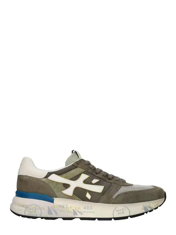 Premiata Mick Panelled Sneakers - Green
